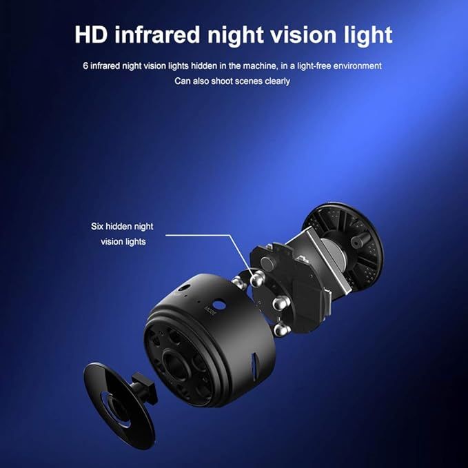 A9 Mini Camera Wifi 1080 hd / Wireless Camera Monitoring HD Camera Mini ...