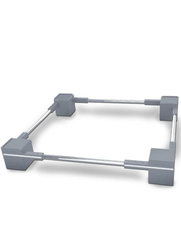 Smart Fridge Base - Universal - Silver Grey | Daraz.pk