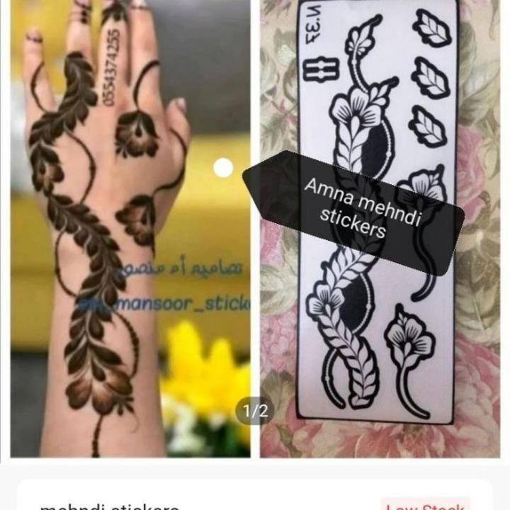 mehndi stickers | Daraz.pk: Buy Online at Best Prices in Pakistan ...