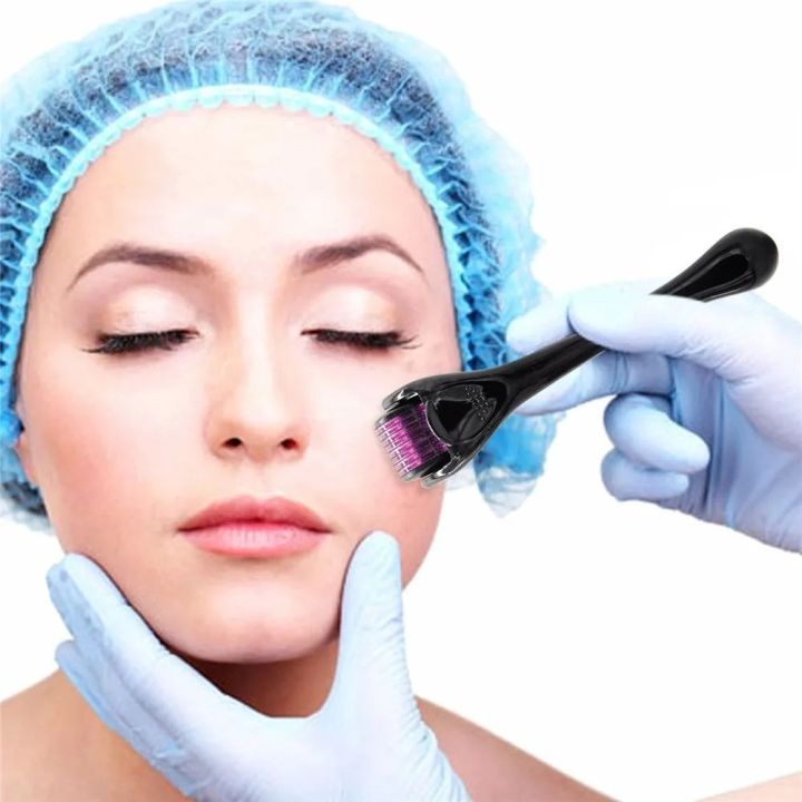 0.5mm Microneedle Derma Roller for Hair Regrowth, Anti-Aging, Acne ...