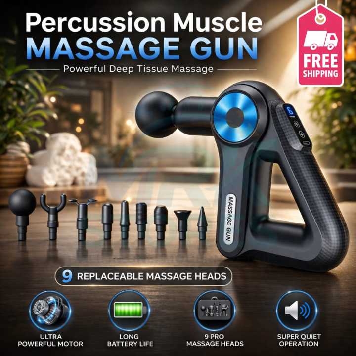 Multifunctional Massager Machine – Portable Massager Gun for Men ...