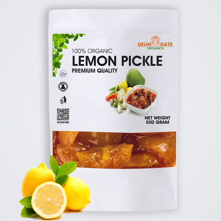 Home Made Lemon Pickle Lemon Achaar / Achar Ghar ka Achar - 500 Gram ...