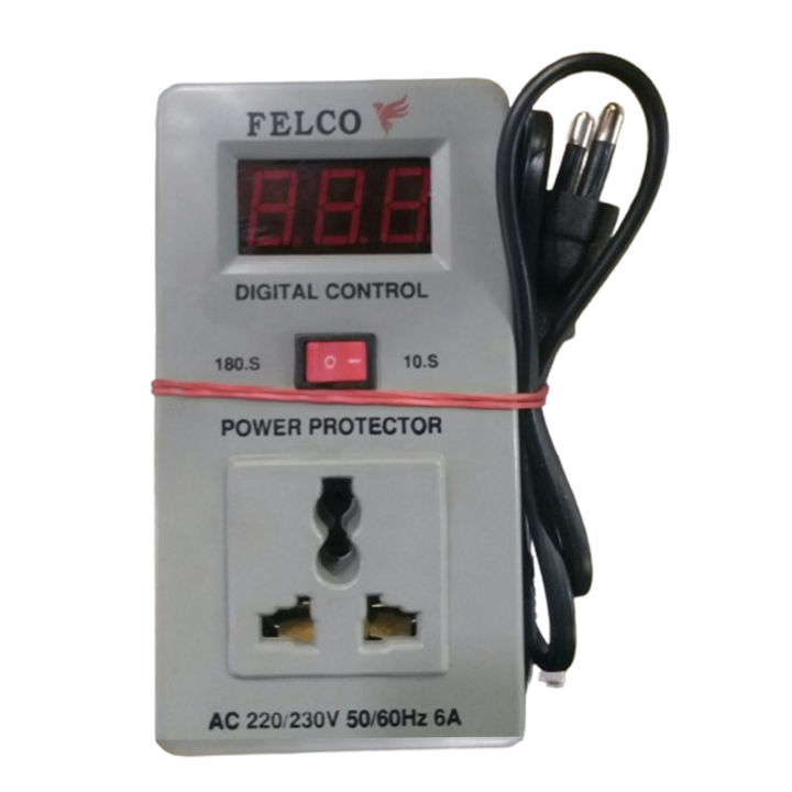 Felco | Automatic Digital Power Protection , Over & Under Voltage Protector Smart Monitor Fridge ...