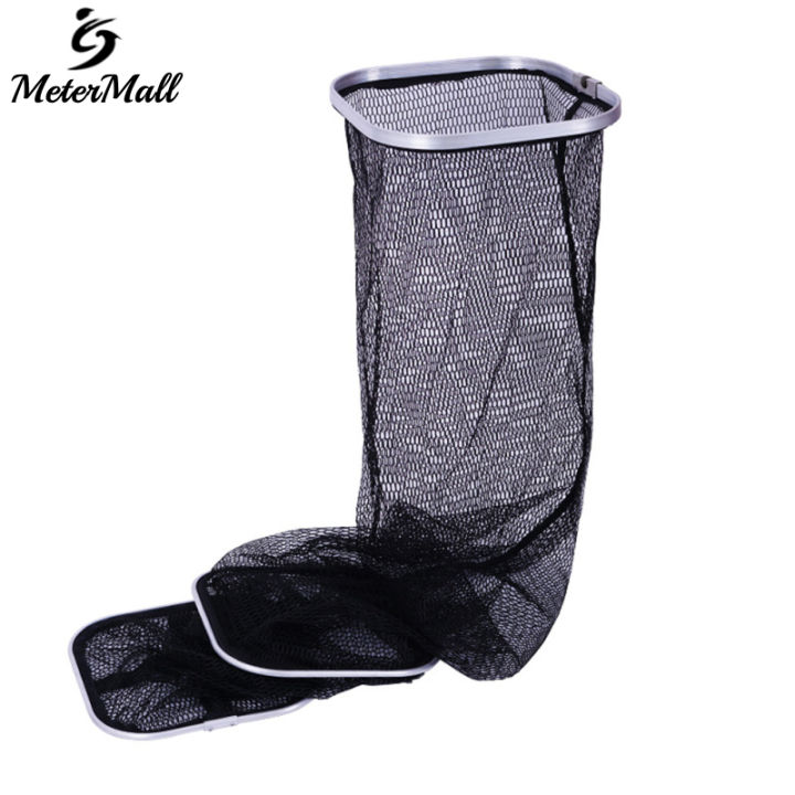 MeterMall Collapsible Fish Keeping Net Mesh Fishing Basket Foldable ...