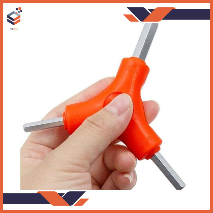 3 in 1 L Key Set Hex Wrench 3 In 1 Y type Hex Allen Wrench Trigeminal ...