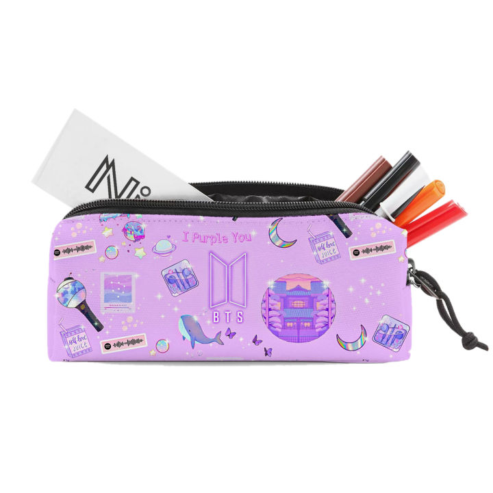 BTS Box Pouch - Geometry Pouches for Girls (Digitally printed on Cloth ...