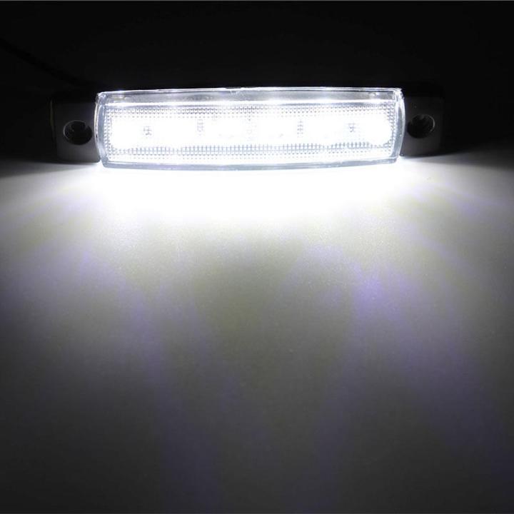 Car External Lights 12V / 24V 6 SMD LED Auto Car Truck Lorry Side ...