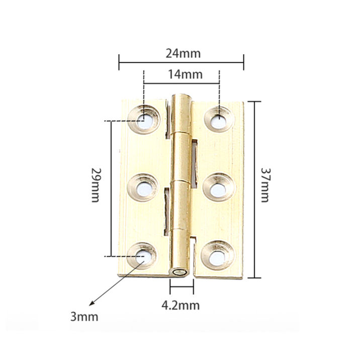 Pure Brass Miniature Hinges Brass Hinges Copper Mini Hinge | Daraz.pk