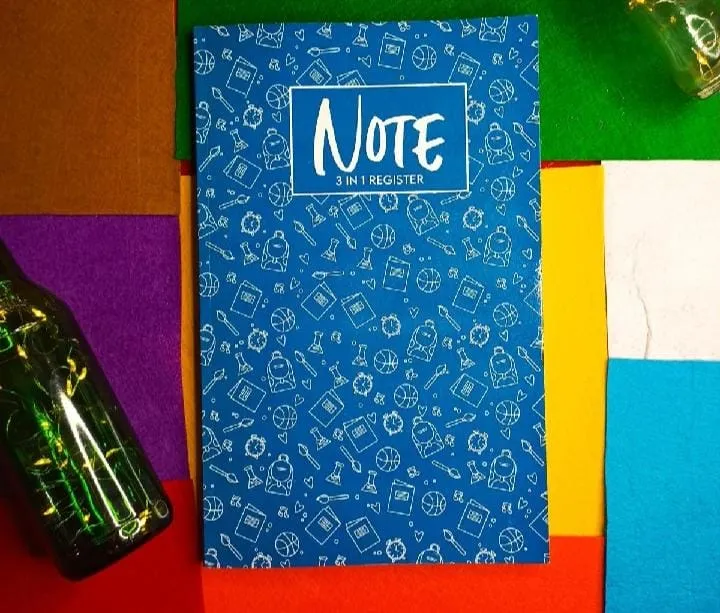 MyKitab - Note 3in1 Register -Card Register-English,Urdu,Maths | Daraz.pk