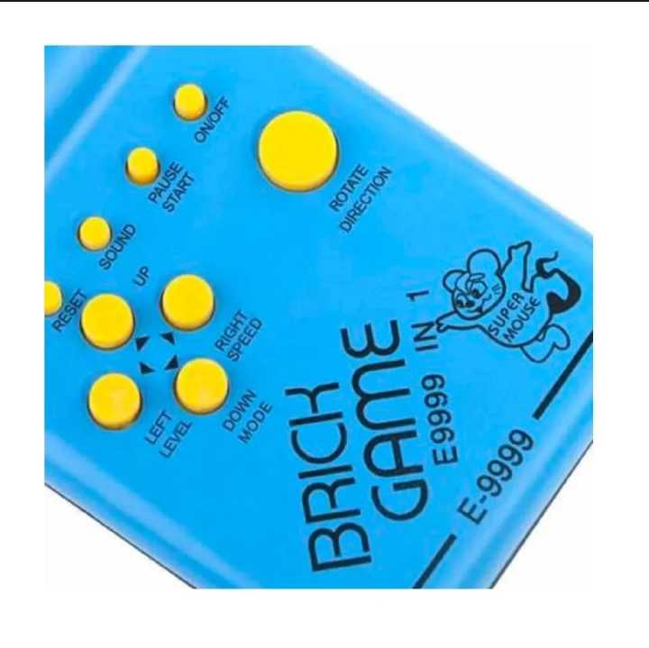 Brick Game Console for Kids – 9999-in-1 Classic Handheld Video Game ...
