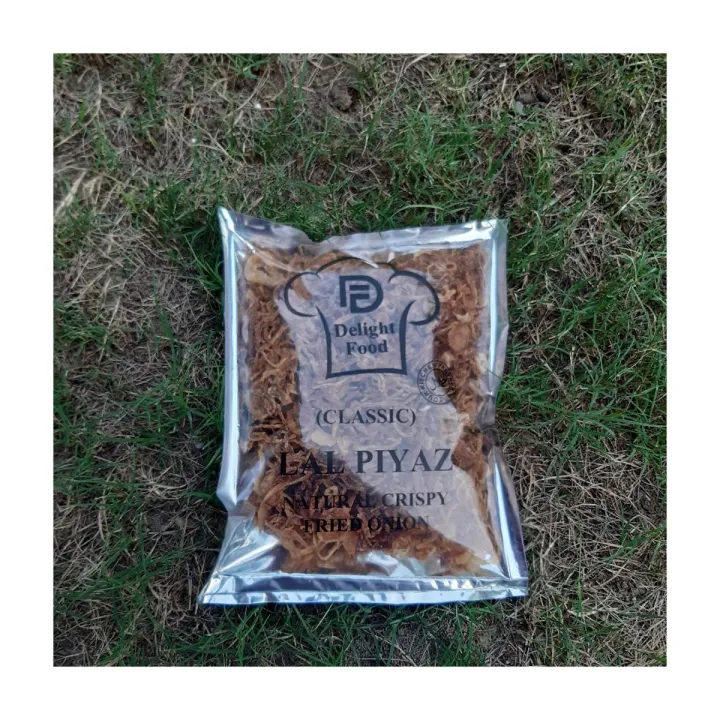 DINAR FOOD CRISPY FRIED ONION LAL PIYAZ BROWN PIYAZ BEST QUALITY 200 ...