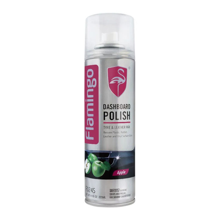 Flamingo car Dashboard Polish Spray 220 ml All Flavours | Daraz.pk