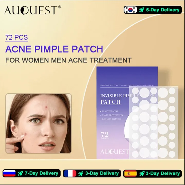 AUQUEST 72 Invisible Acne Pimple Patch Mask Skin Care Blemish Spot ...