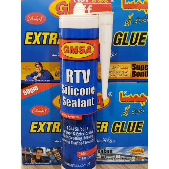 GMSA RTV Silicone Sealant Clear 300ml | GMSA RTV Silicone Sealant 300ml ...