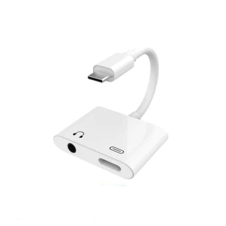 Type-c To 3.5mm Headphone Jack Charge Adapter | Daraz.pk