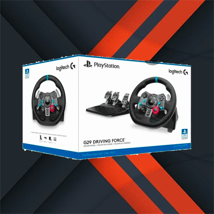 Logitech G29 Steering Wheel for PS5, PS4, PS3 and PC | Daraz.pk