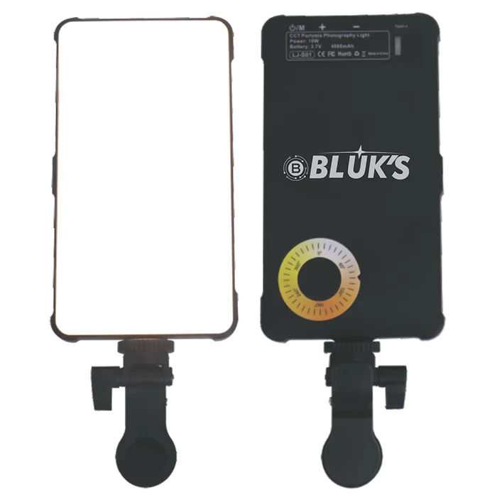 Bluk’s BX-704 Rechargeable Mobile Phone LED Clip Light – Bright Expert ...