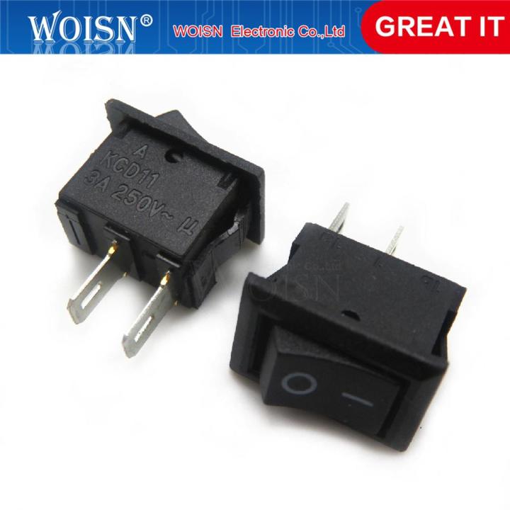 10pcs/lot Ship switch KCD-117-S KCD1-11 black 2 feet 8.5mmx13.5mm the ...