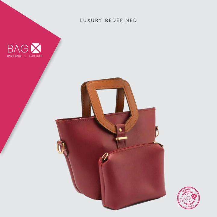 Bag X Women Fashion Synthetic Leather Handbags Tote Bag Shoulder Bag ...