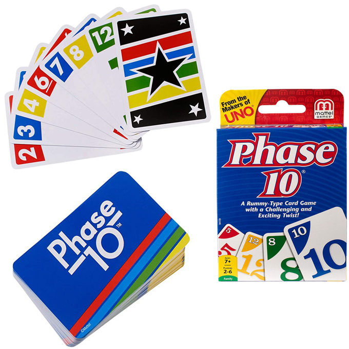 UNO Phase 10 Card Game For Kids - Multicolor | Daraz.pk