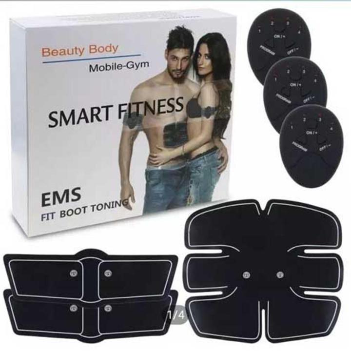 EMS Fit Boot Toning Electric Pulse Abdominal Muscle Trainer Beauty Body ...