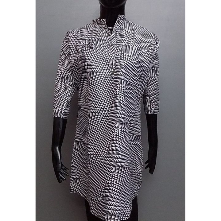 Cotton Kurti For Casual And Everyday Use 4 Ladies And Girls In Black ...