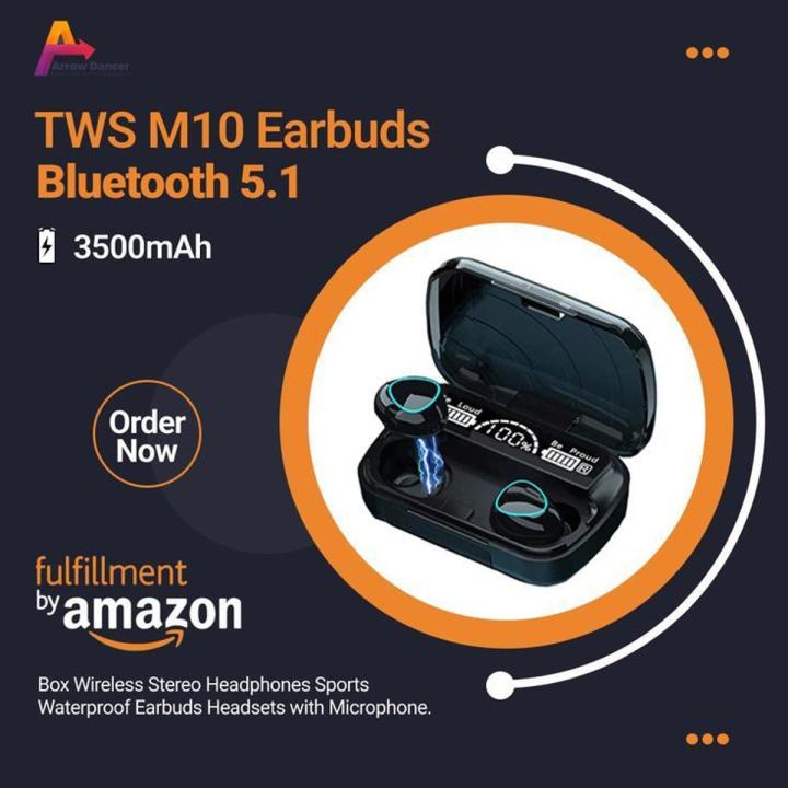 M10 TWS Wireless Earbuds | Daraz.pk