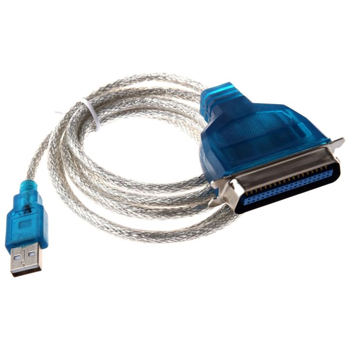 USB to Parallel IEEE 1284 Printer Adapter Cable PC (Connect your old parallel printer to a USB ...