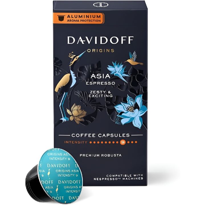 DAVIDOFF ORIGINS Asia Coffee Capsules - 9/12 Intensity - 10 x Capsules ...