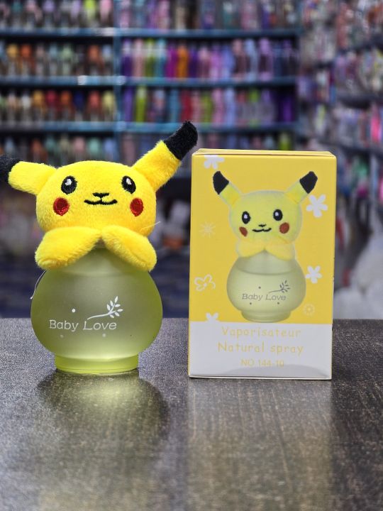 Yellow Pikachu Baby Perfume Baby Cologne Spray Packed With Baby Colours ...
