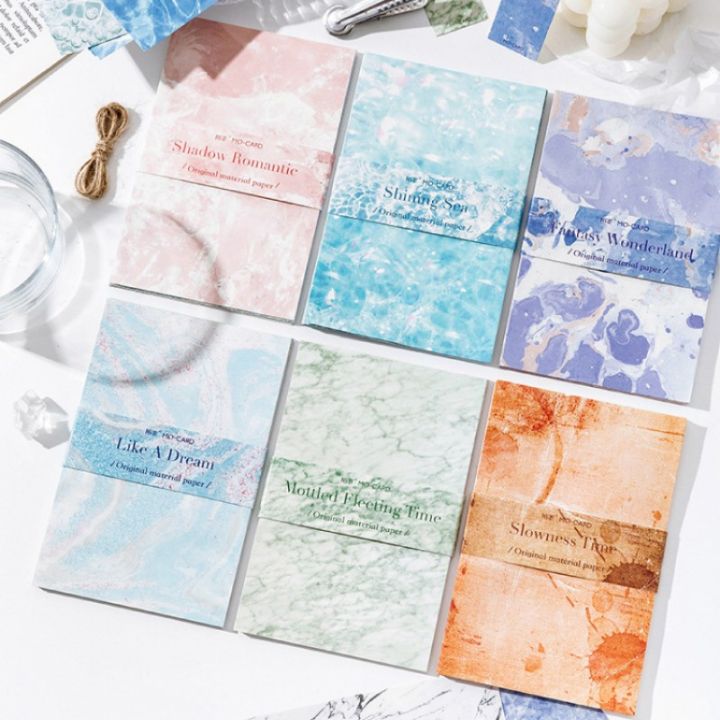 Panda Online 30PCS Collection Of Microlight Series Retro Material Paper ...