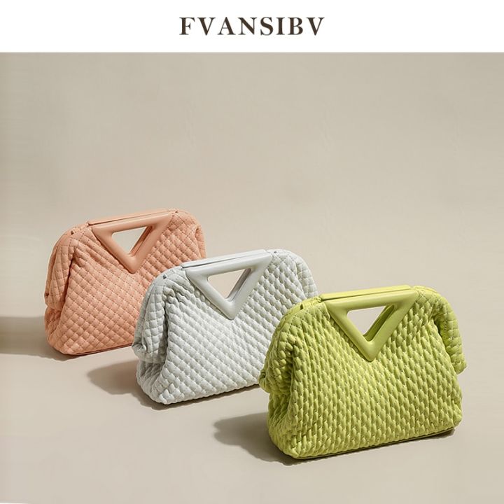 Ladies#39; Genuine Leather Sling Bag Fashion Embroidery Inverted ...