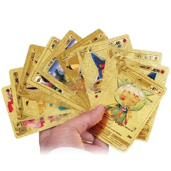 Pokémon Card Game Set – 55 Rare Unofficial VMAX GX VSTAR Cards | Shiny ...