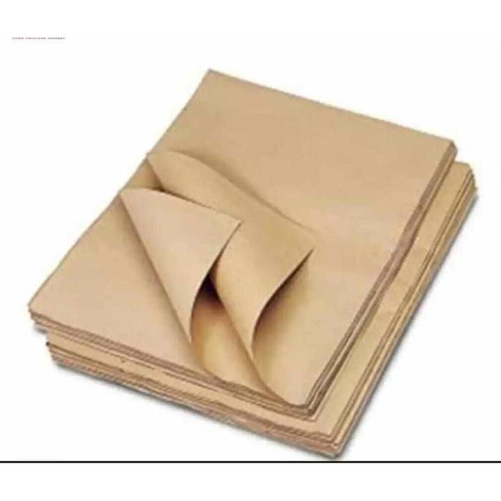 Brown Paper Wrapping Sheet - 29 x 42 CM Pack of 50 & 100 - packing ...