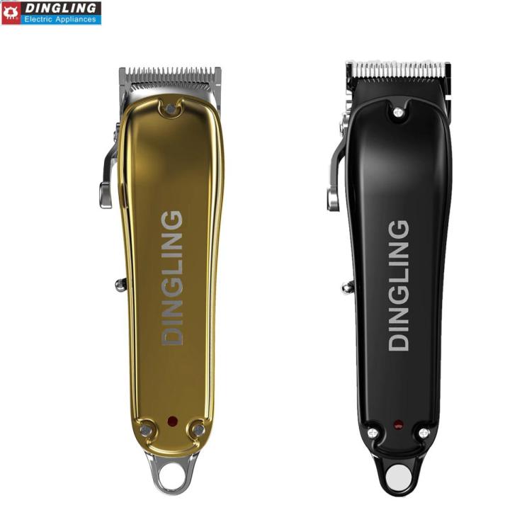Dingling RF-1981 Electric Hair Clipper Hair Cut Maching Wireless ...