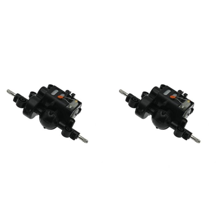 JAERBEE 2X 130 Motor Gearbox and Rear Axle Set for WPL D12 Mini 1/16 RC ...
