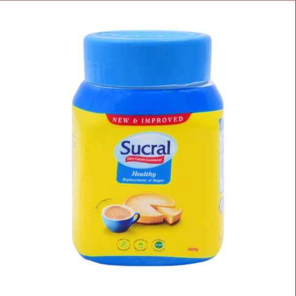 SUCRAL ZERO CALORIE SWEETNER JAR 400GM | Daraz.pk