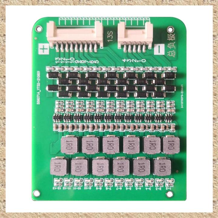 13S 48V LiFePO4 Ternary Lithium Battery Active Balance Board Support 36V 24V 12V Lithium Battery ...