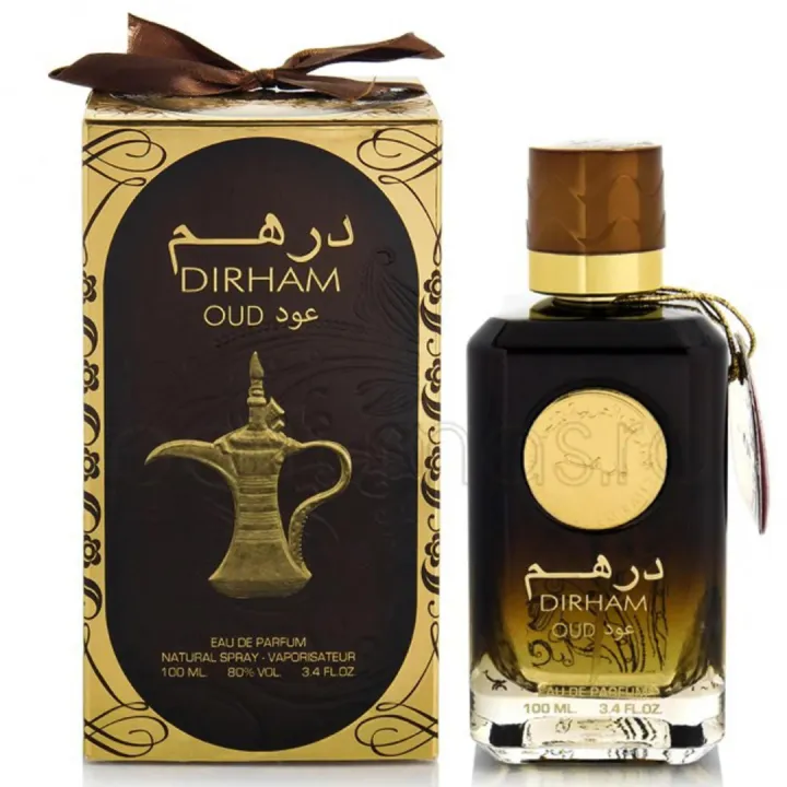 Original Dirham Oud EDP Perfume for Men and Women Unisex 100mL By Ard ...