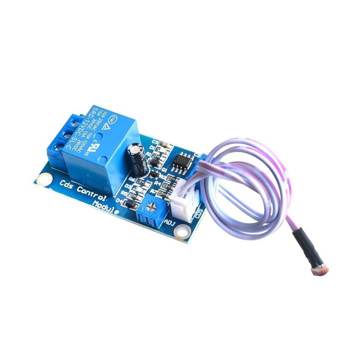 XH-M131 DC 12V Light Control Switch Photoresistor Relay Module Detection Sensor 10A brightness ...