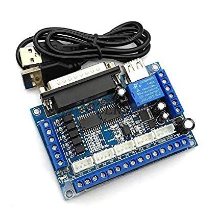 Mach3 Breakout Board 5 Axes CNC Breakout Board With Optical Coupler For ...