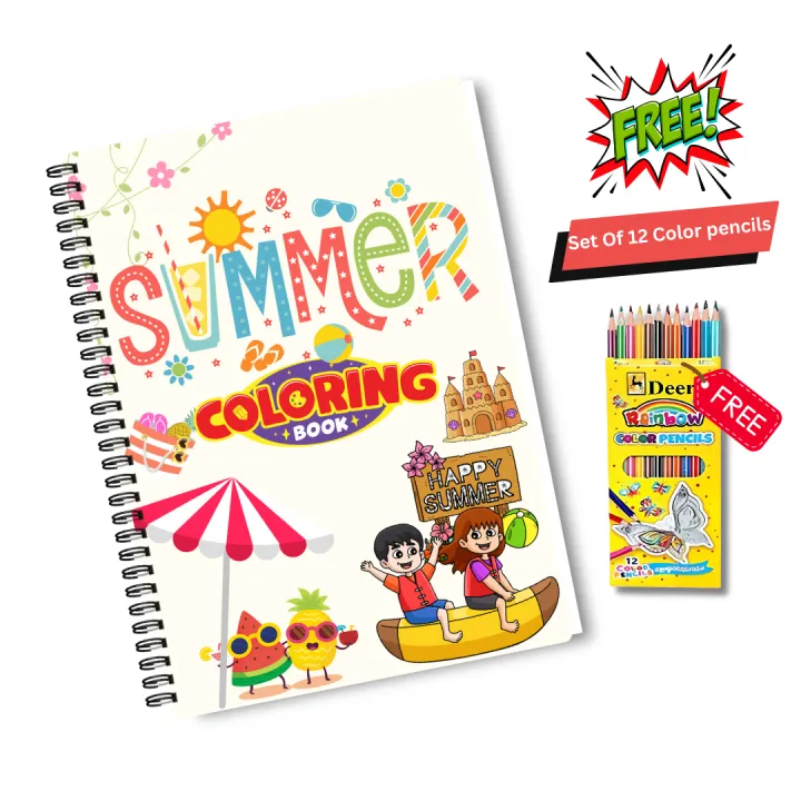 Mayfair Moments | Summer Coloring Book | Kids Coloring Books | Free ...