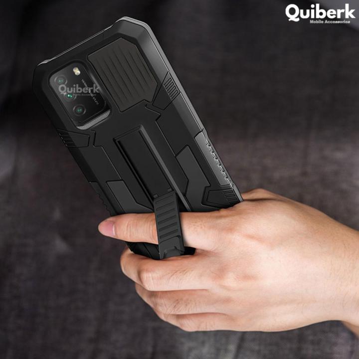 Quiberk for Xiaomi POCO M3 Phone Case Shockproof Invisible Foldable ...