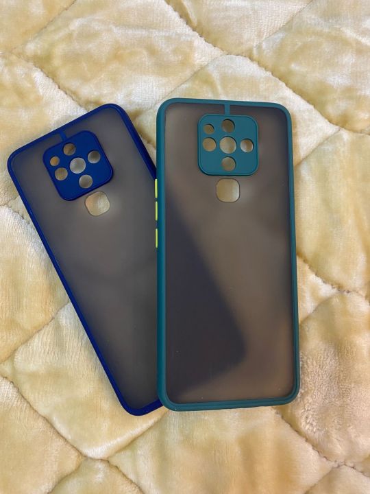 Techno Camon 16 Fosted Shield Hybrid Phone Case – Hard Back Translucent ...