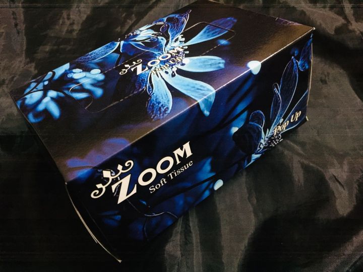 ZOOM POPUP SOFT TISSUE LUXURY 100 * 2PLY 200 SHEET 4BOX | Daraz.pk