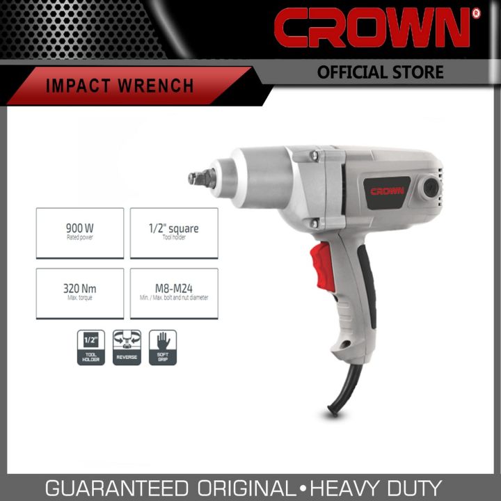 Crown Impact Wrench 900W Reversible 1/2" | Daraz.pk
