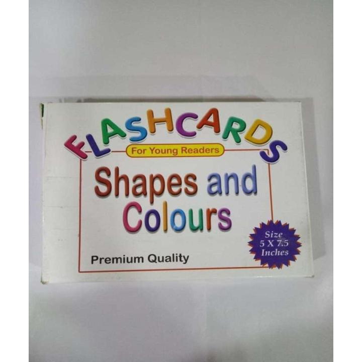 Learning Flash Cards For Kids - Shapes & Colors | Daraz.pk