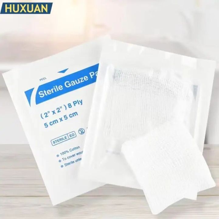 10Pcs Sterile Gauze Pads Combine Pad Trauma Pad Wound Dressing For ...
