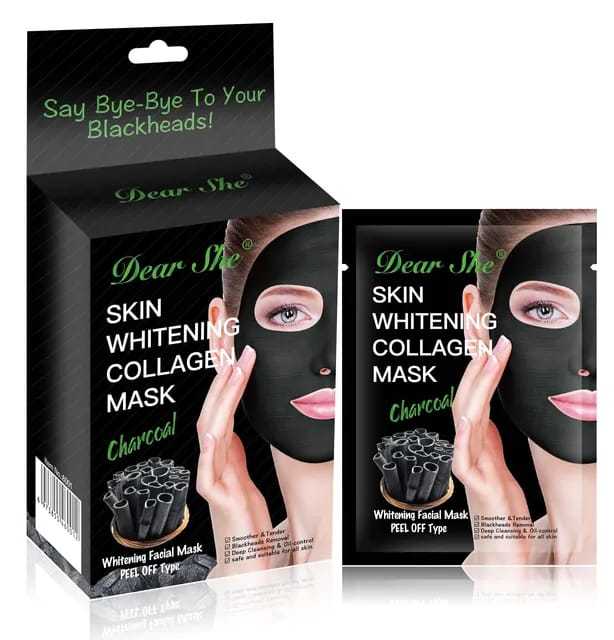 DEAR SHE SKIN COLLAGEN WHITENING MASK 3PCS PACK | Daraz.pk
