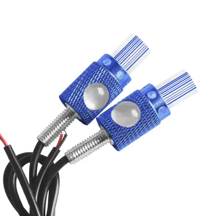 Mini LED Bike Indicators - Number Plate Lights - Double sided lamp ...
